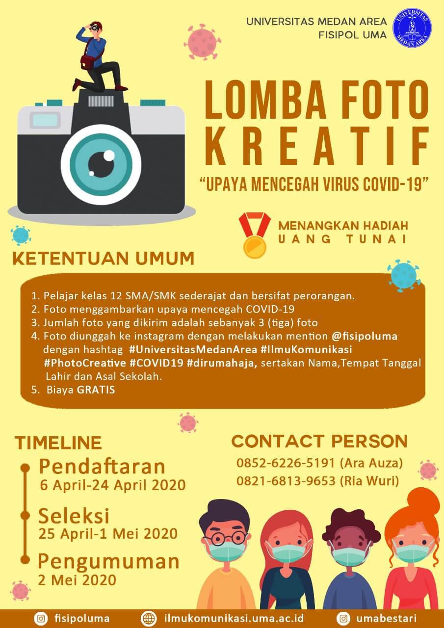 LOMBA FOTO KREATIF - Ilmu Komunikasi-Program studi terbaik di Sumatera ...